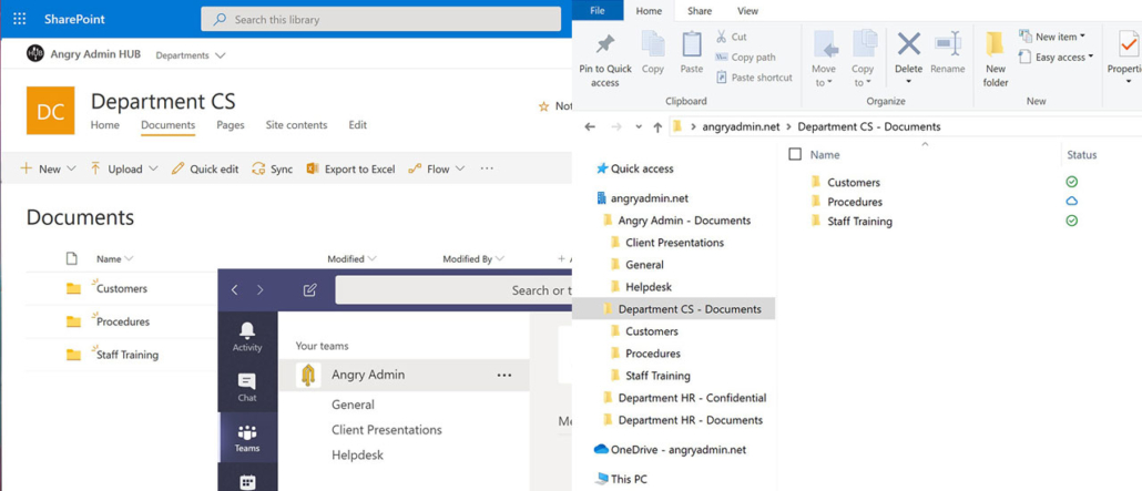 Cloud File System In Office 365 - ANGRY ADMIN Inc.